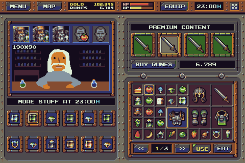 RPG Interface Mockup: Shop @ PixelJoint.com