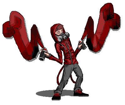 Graffiti Guy @ PixelJoint.com